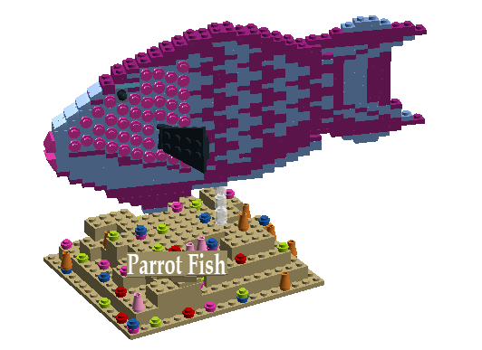 LEGO IDEAS - Parrot Fish