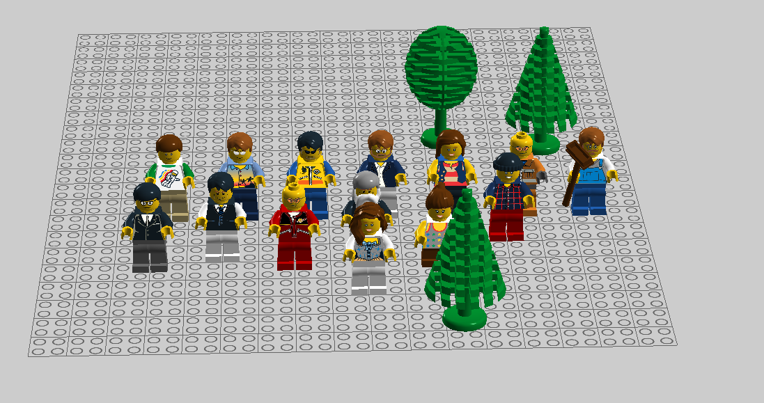 LEGO IDEAS - Towns People Kit