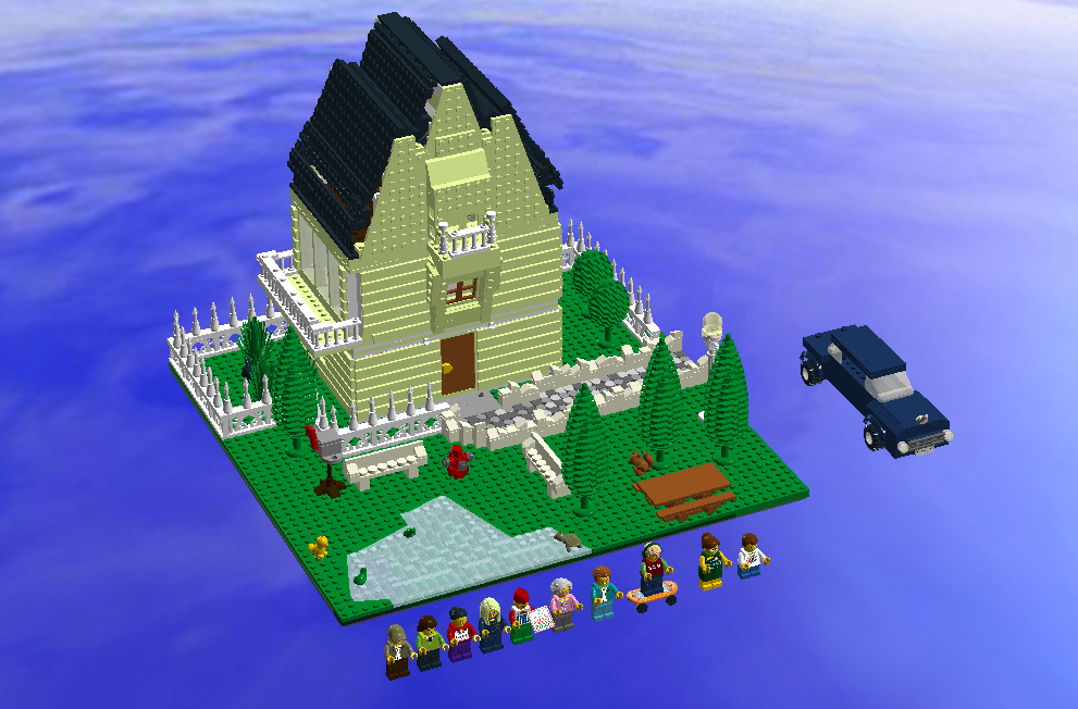 LEGO IDEAS - Home at the "Small Lake Park"