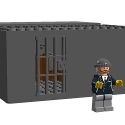 LEGO IDEAS - - Mini Prison Jail Station