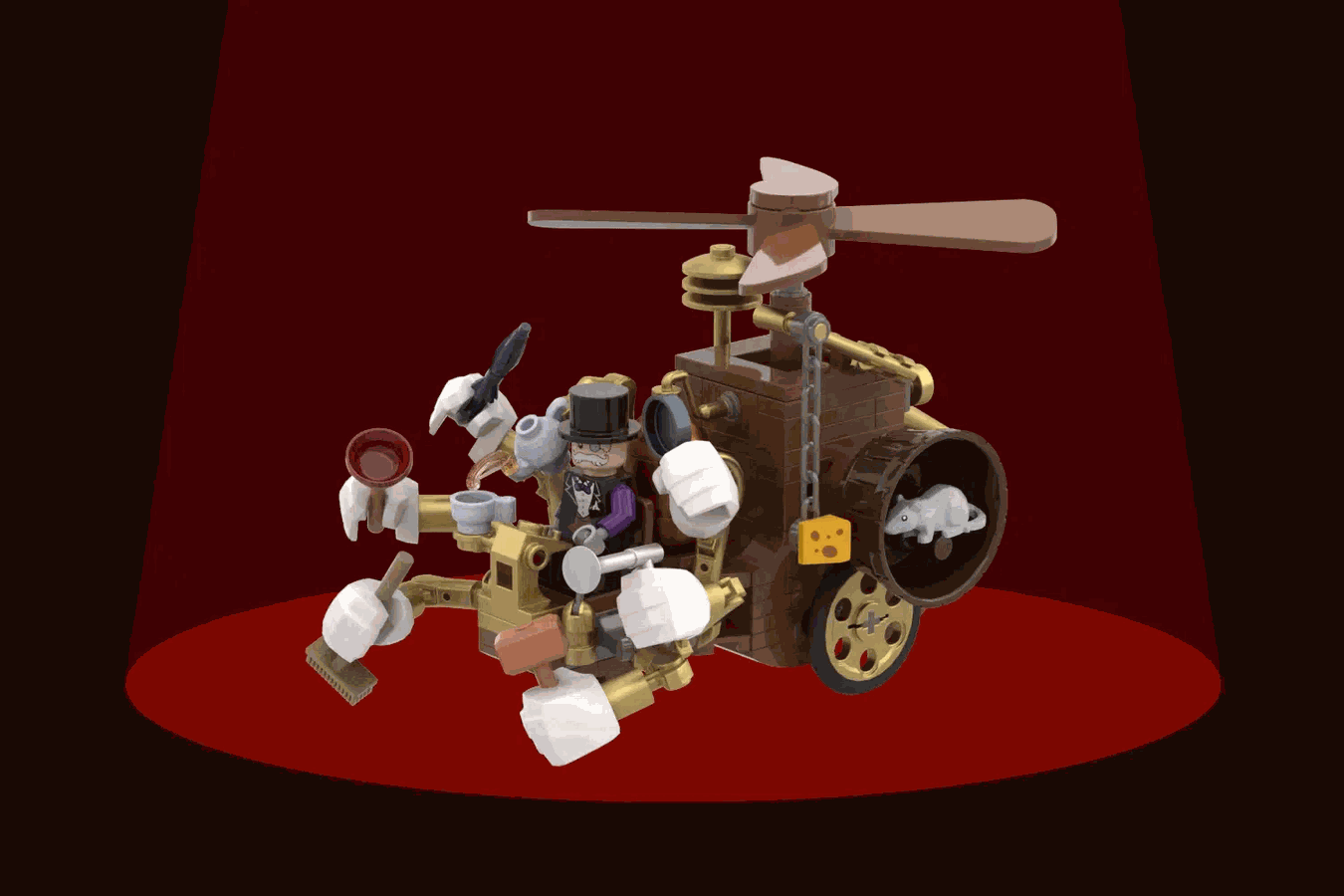 LEGO IDEAS - Professor Pennyfeather's Fantastic Contraption!