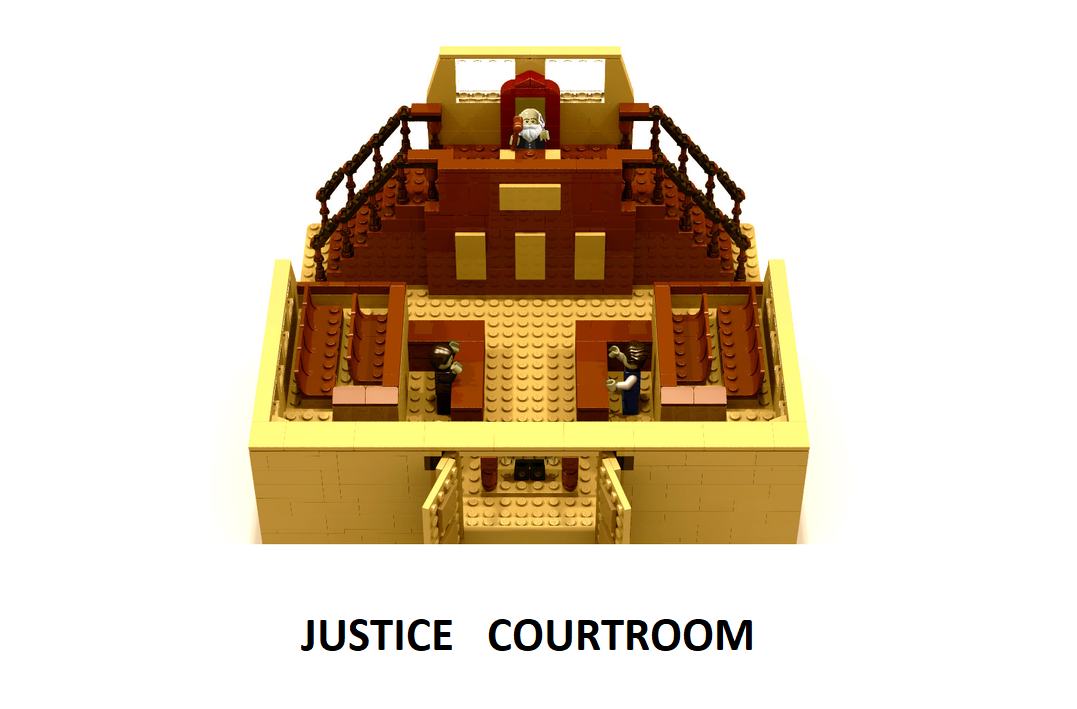 LEGO IDEAS - Justice Courtroom No. 4