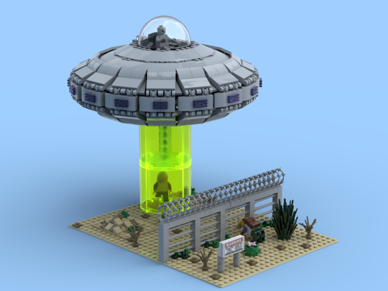 LEGO IDEAS - Exploring Area 51