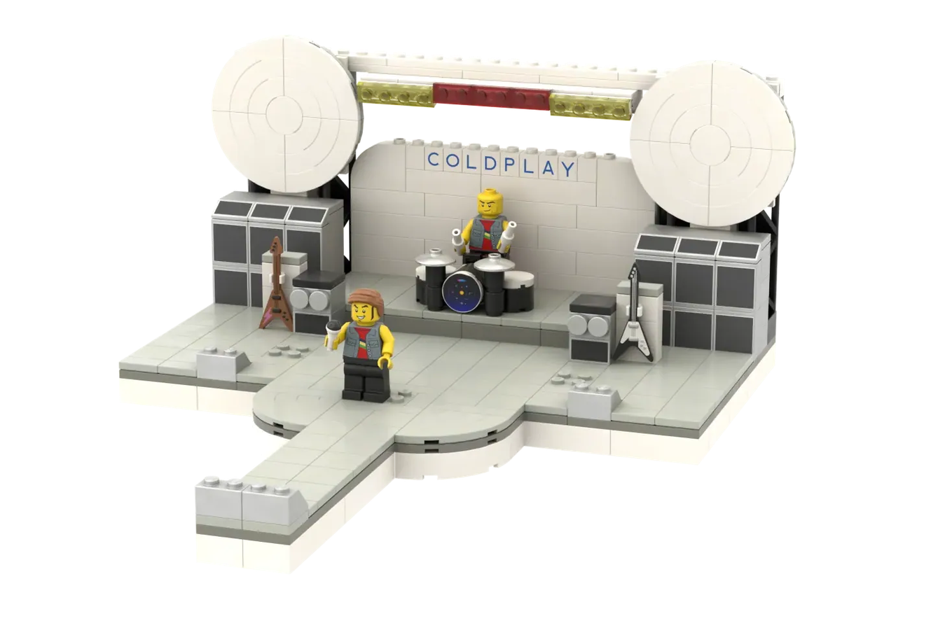 LEGO IDEAS - Coldplay - Music of the Spheres Stage in GBK Jakarta