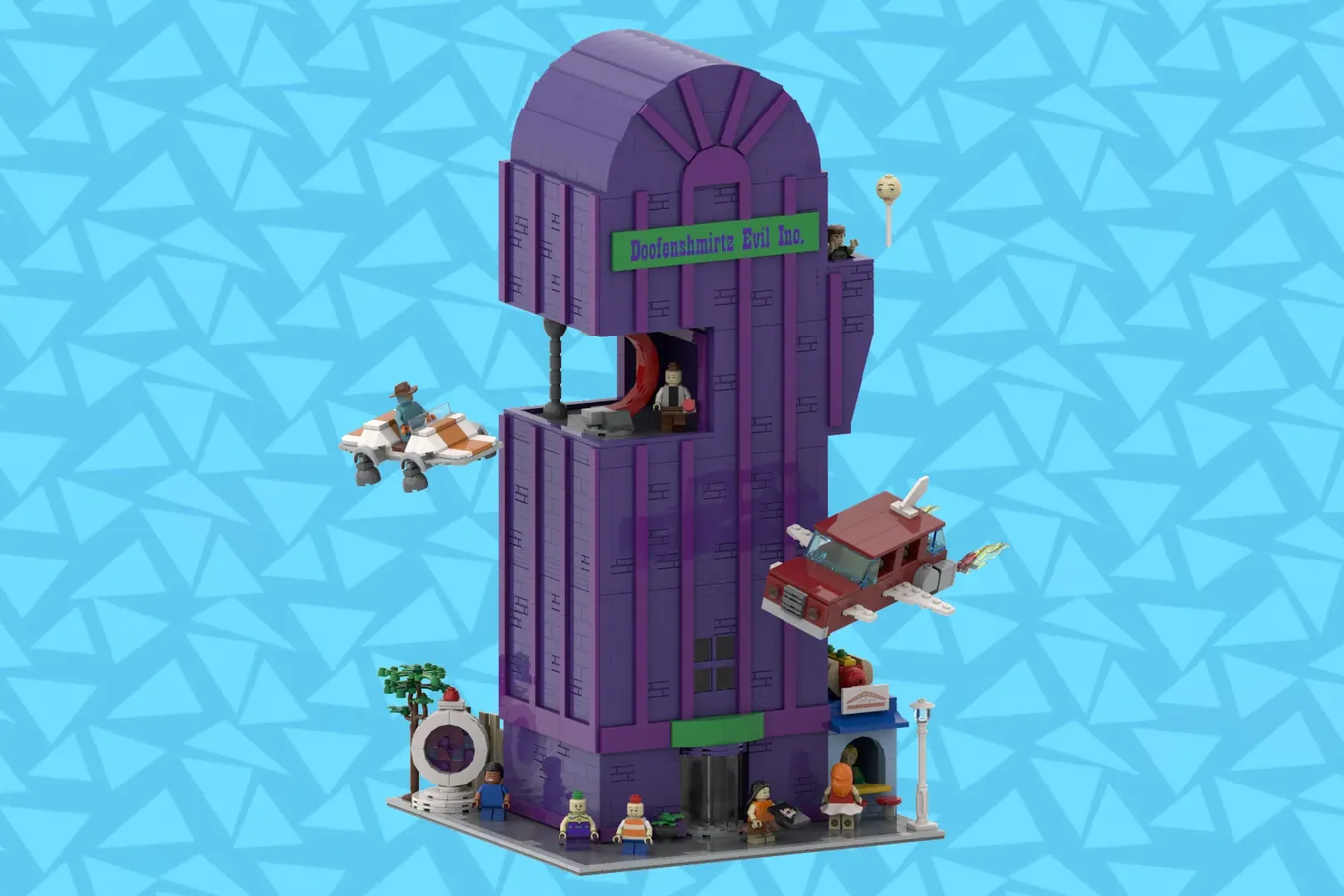 LEGO IDEAS - Disney's Phineas and Ferb Doofenshmirtz Evil Incorporated