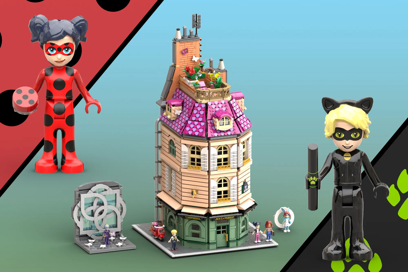 LEGO IDEAS - Miraculous: Tales of Ladybug & Cat Noir - Marinette's House