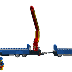 LEGO IDEAS - - Containertruck With Loading Crane
