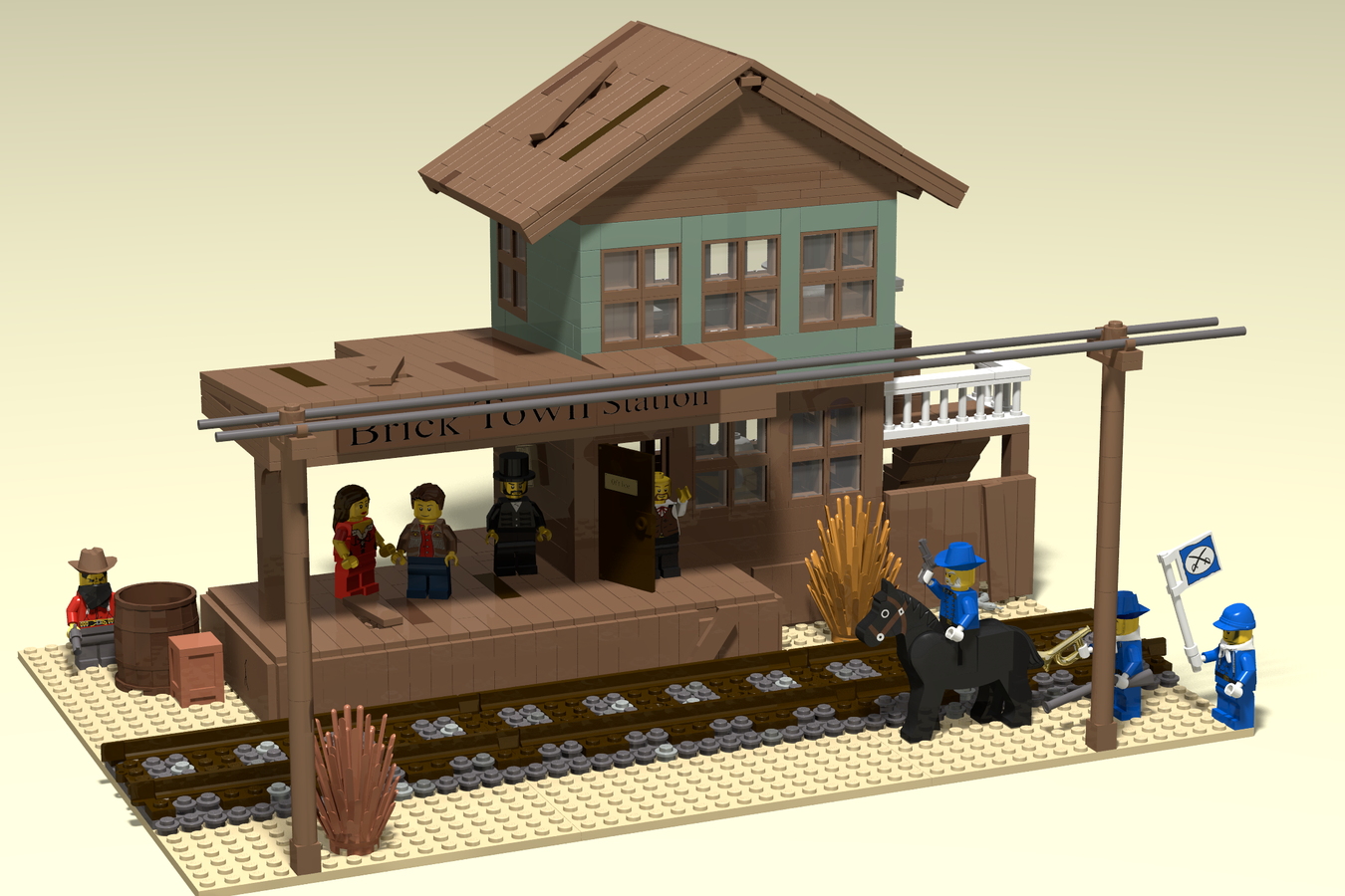 LEGO IDEAS - Bricktown Station