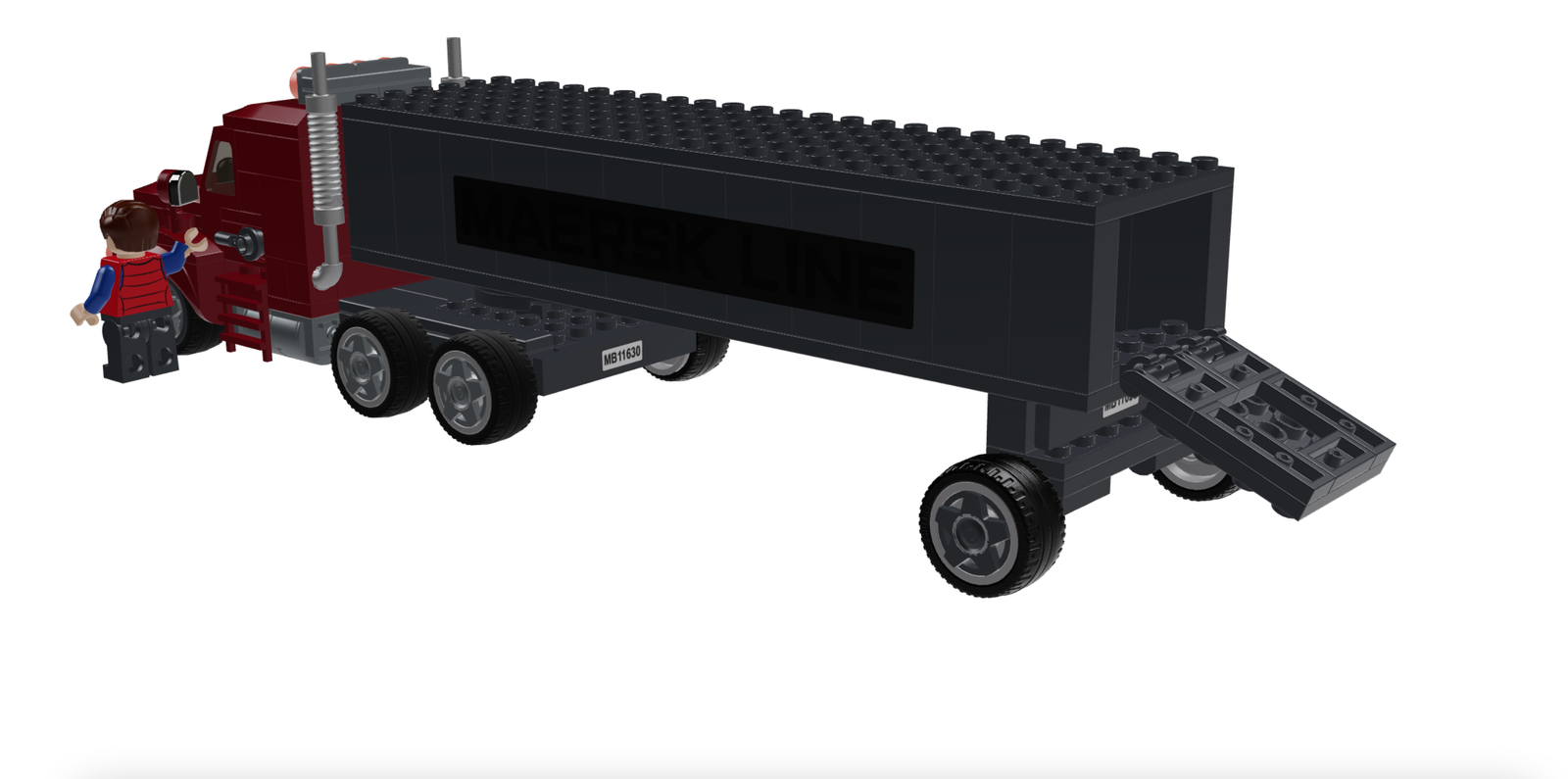 Lego Tractor Trailer Instructions