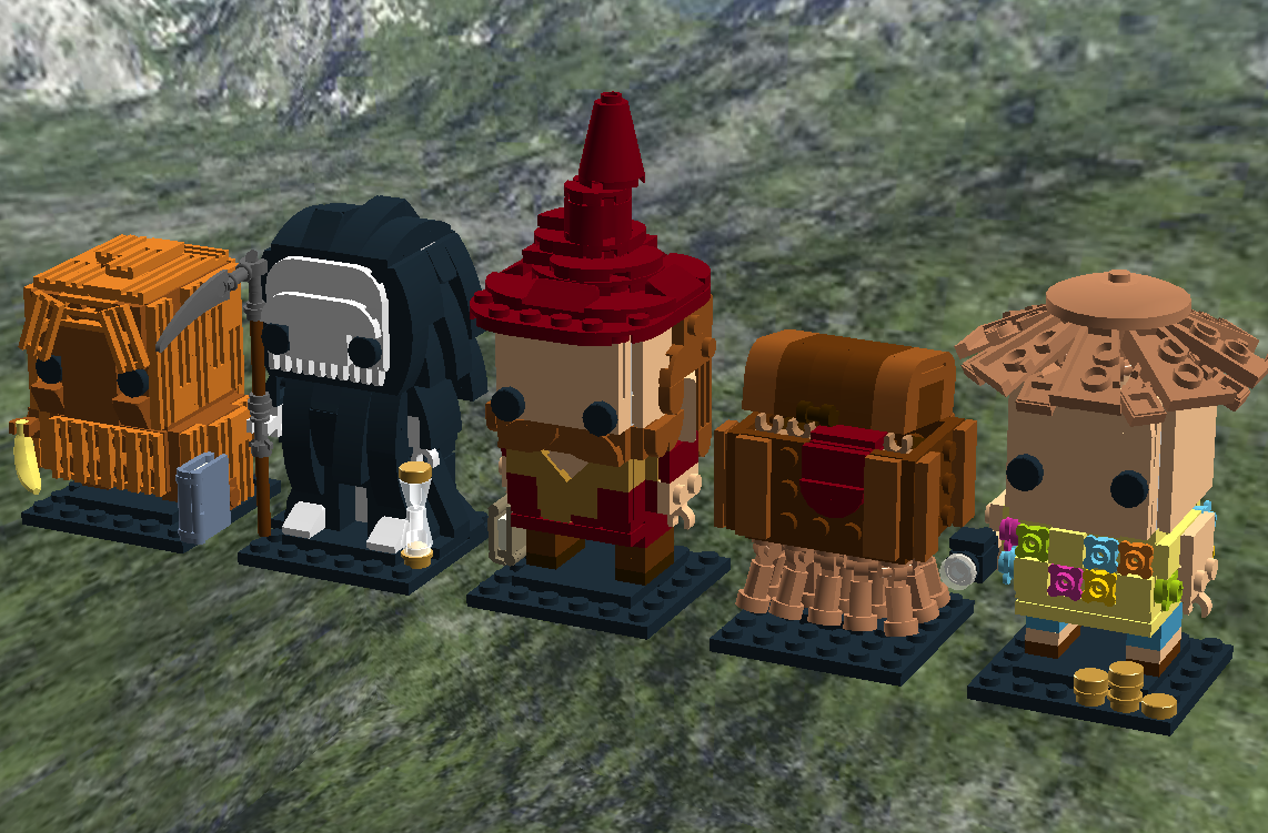 LEGO IDEAS - Discworld Brickheadz