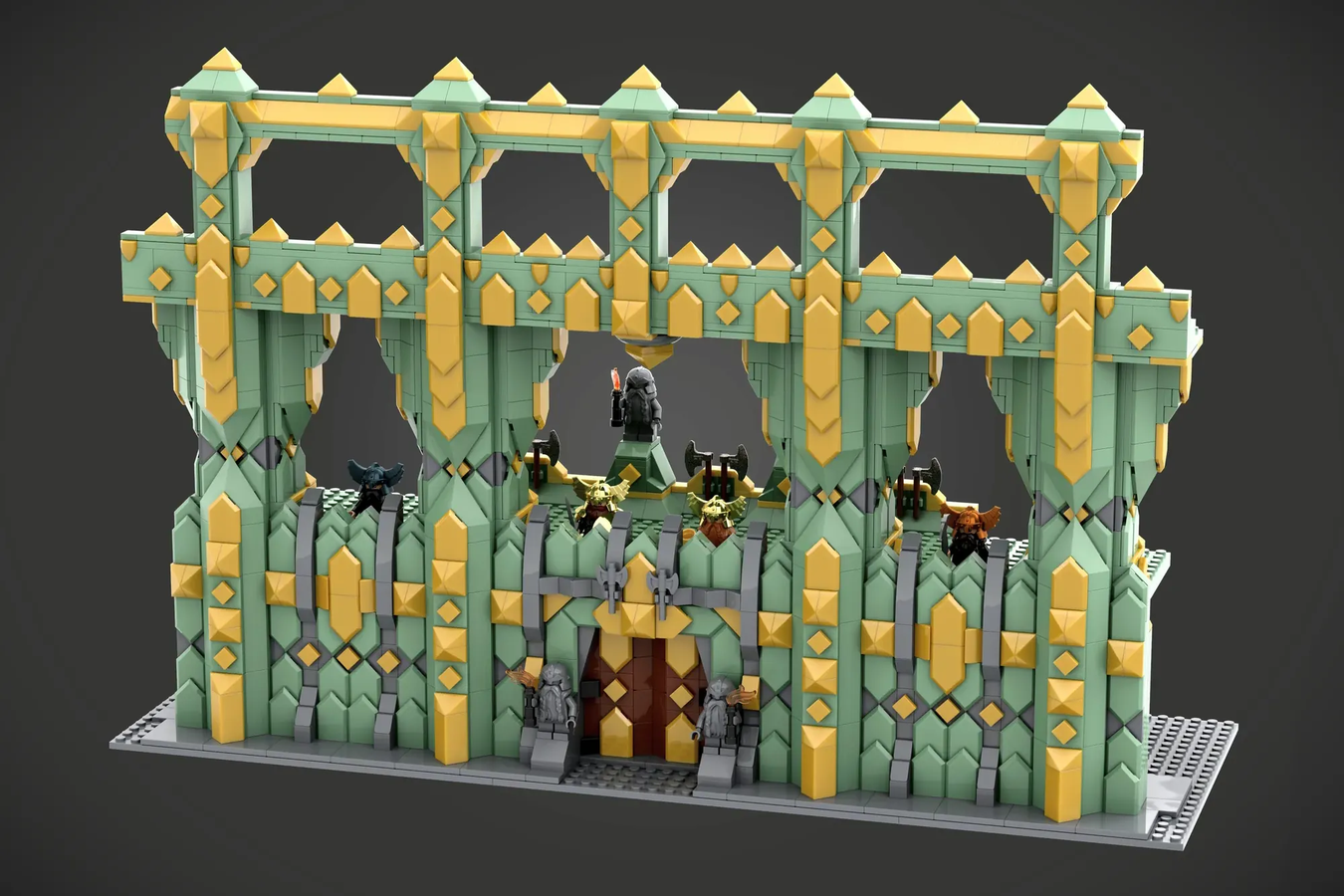 LEGO IDEAS - The Walls of the Dwarves' Kingdom