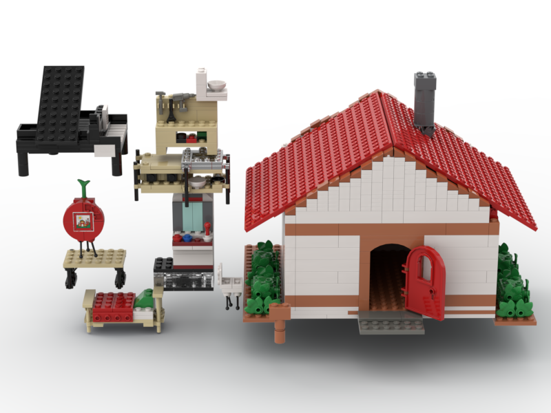 LEGO IDEAS - Animal Crossing House Decorator set