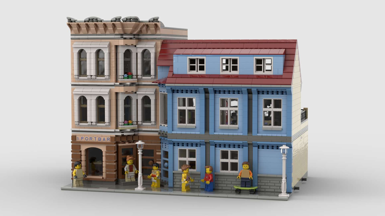 LEGO IDEAS - Houses With Sports
