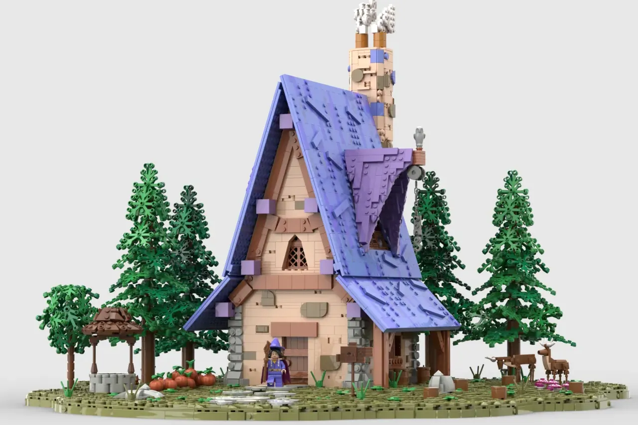LEGO IDEAS - The Magician And His House