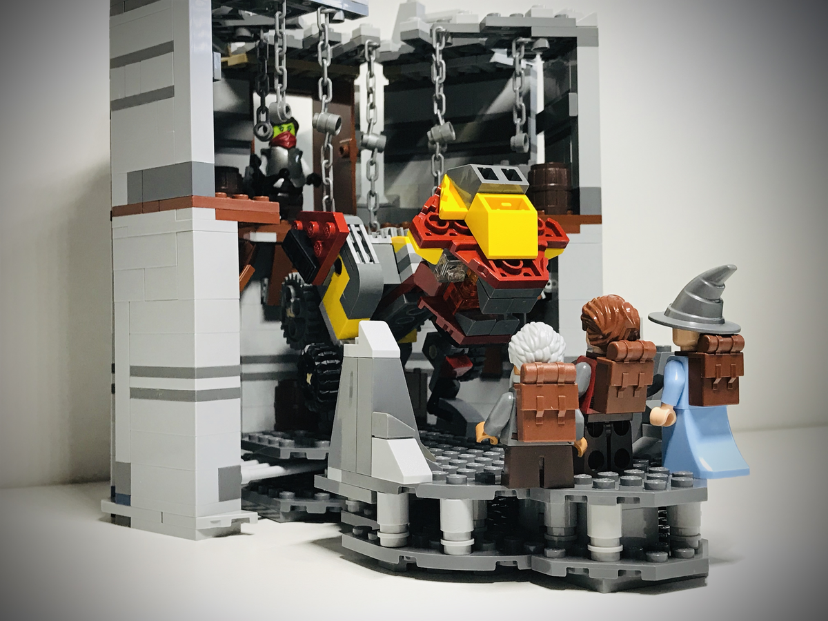 LEGO IDEAS - The Adventure Zone - The Grinder Battle