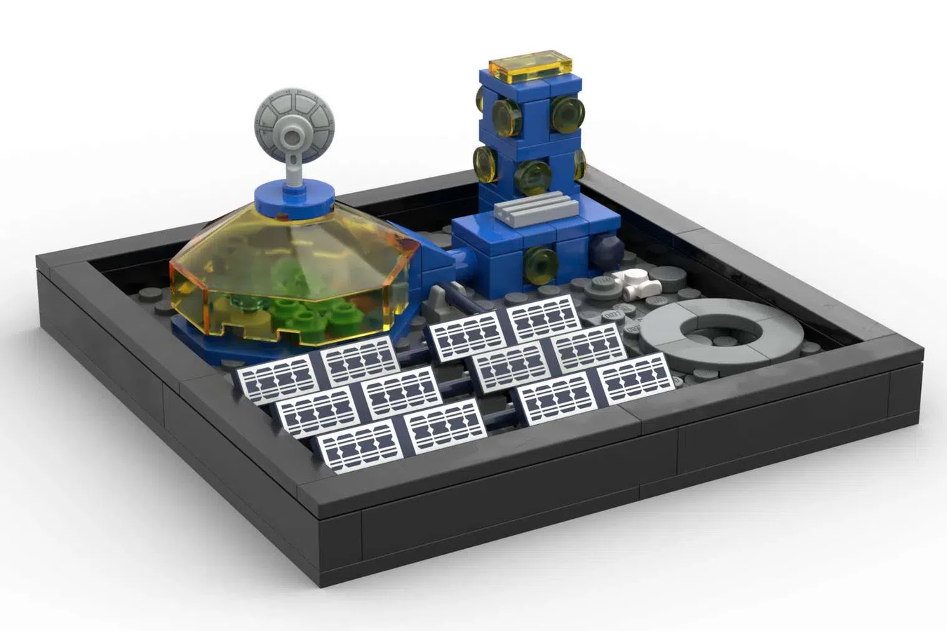 LEGO IDEAS - Micro Moonbase (Classic Space Version)