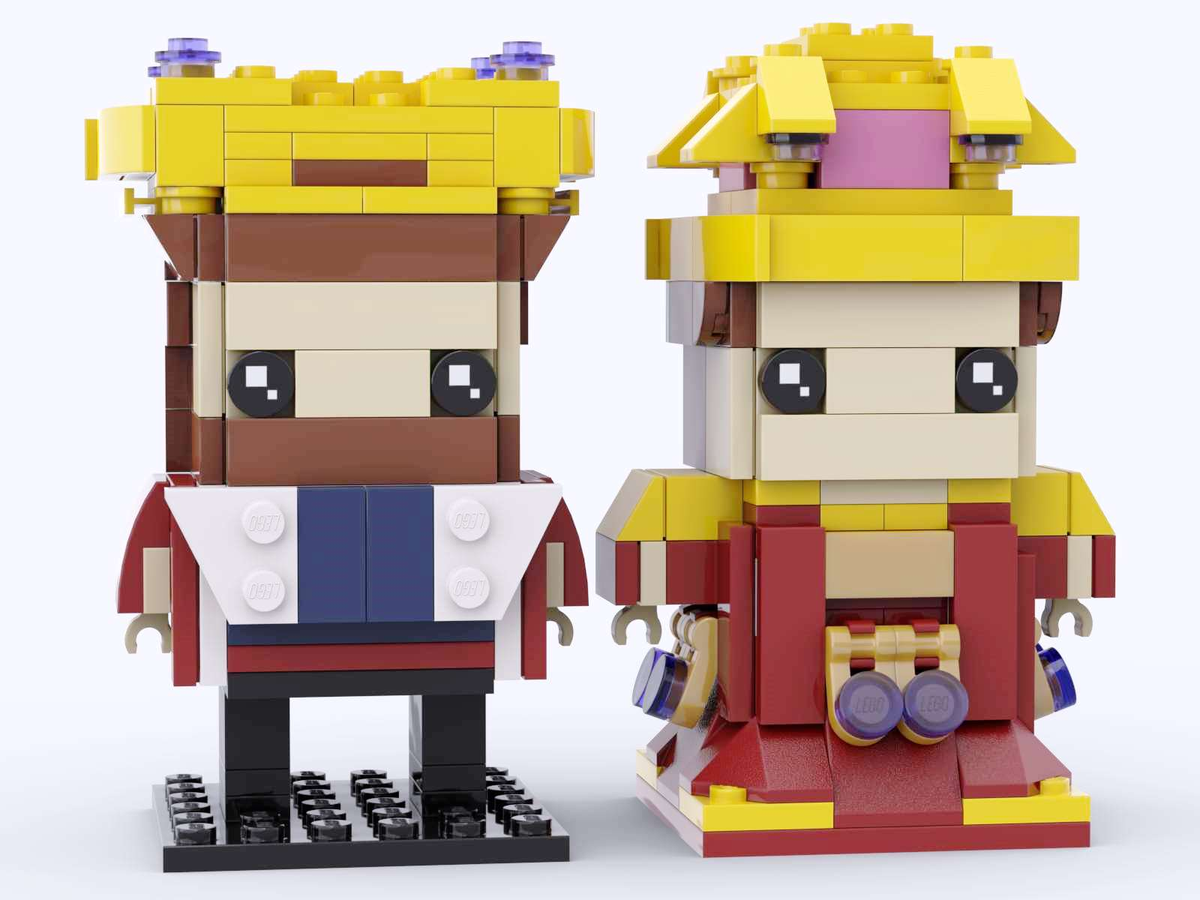LEGO IDEAS - King and Queen Brickheadz