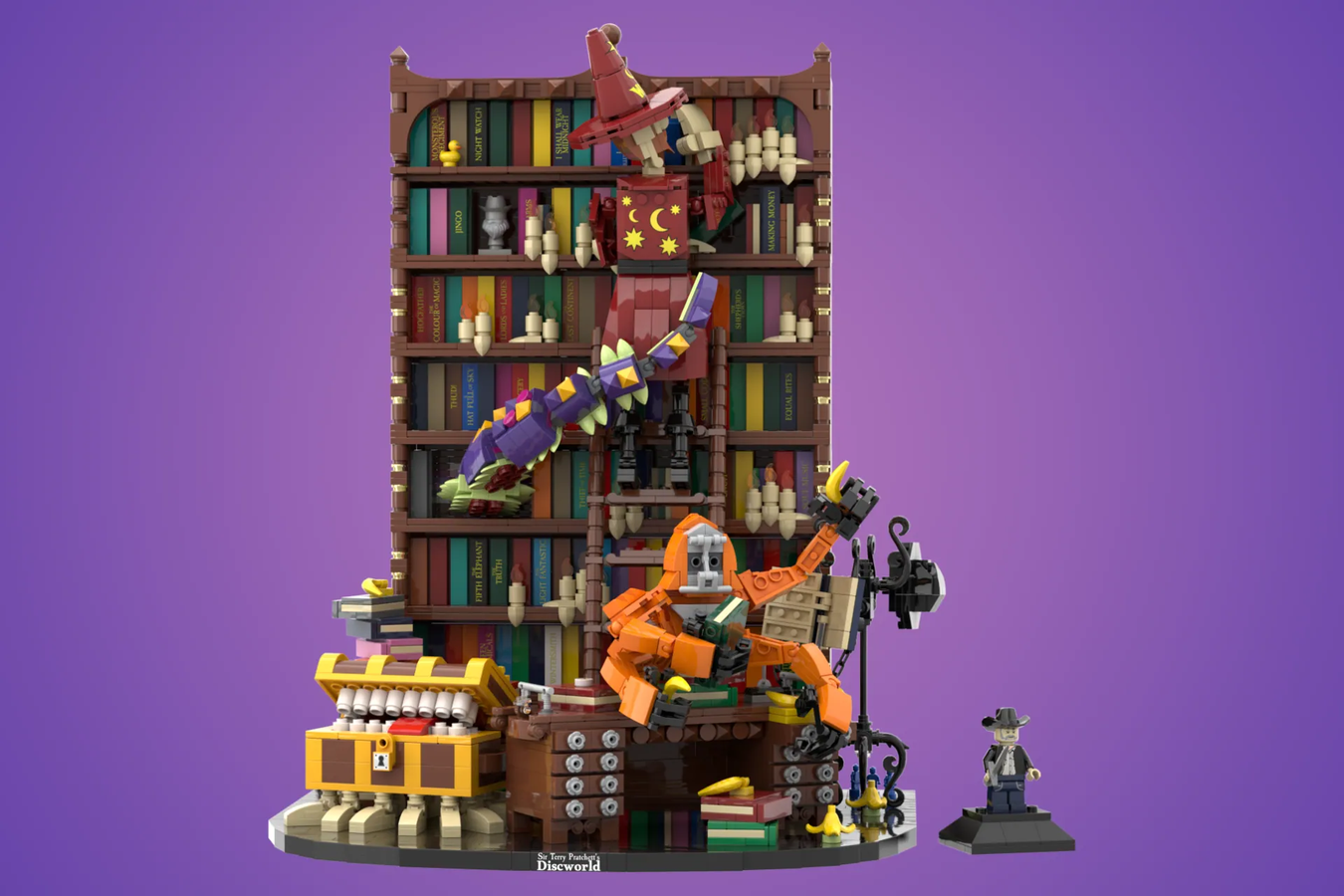 LEGO IDEAS - The Discworld Unseen University Library