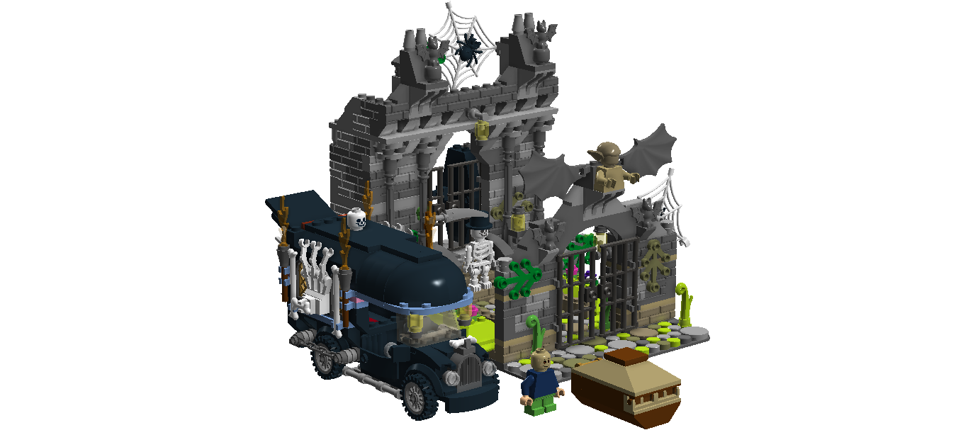 LEGO IDEAS - Grim Reaper Graveyard