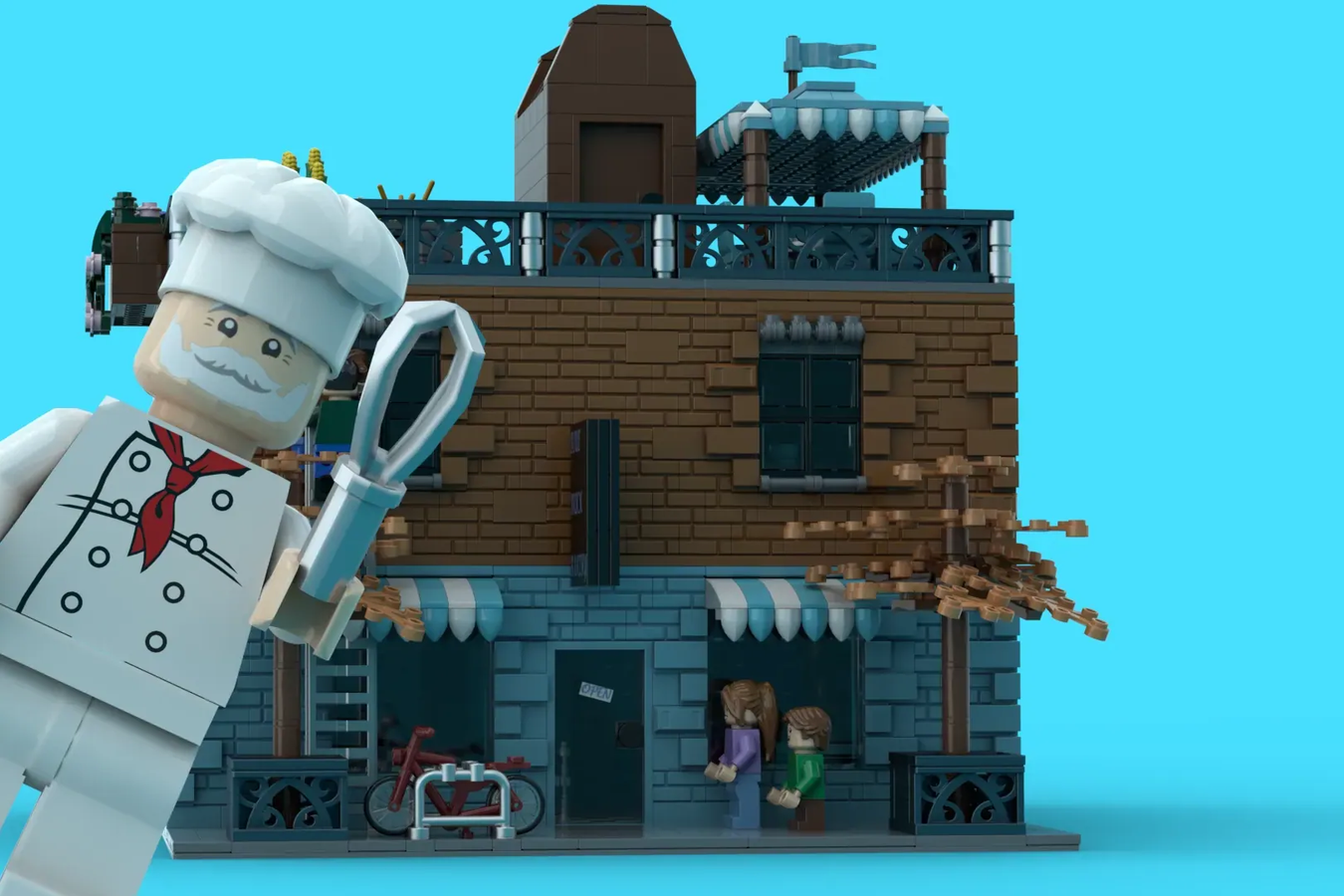 LEGO IDEAS - Blue Brick Bakery