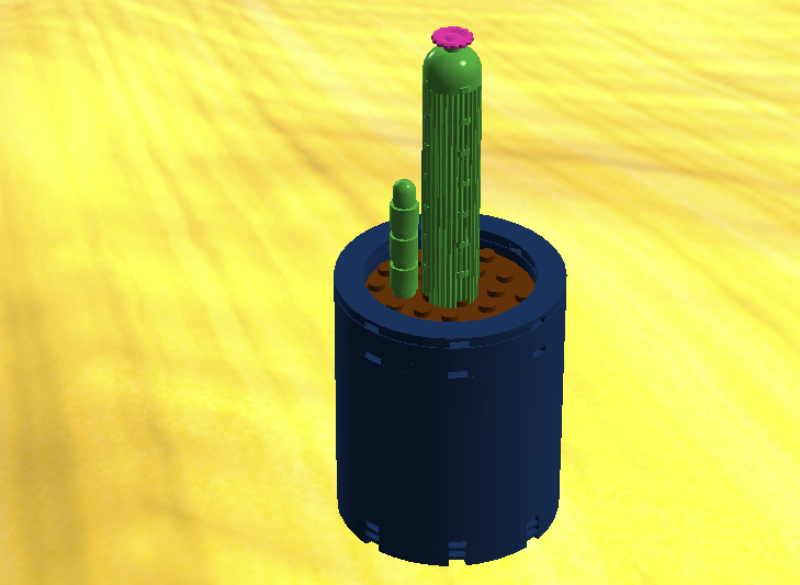 LEGO IDEAS - Potted Cactus