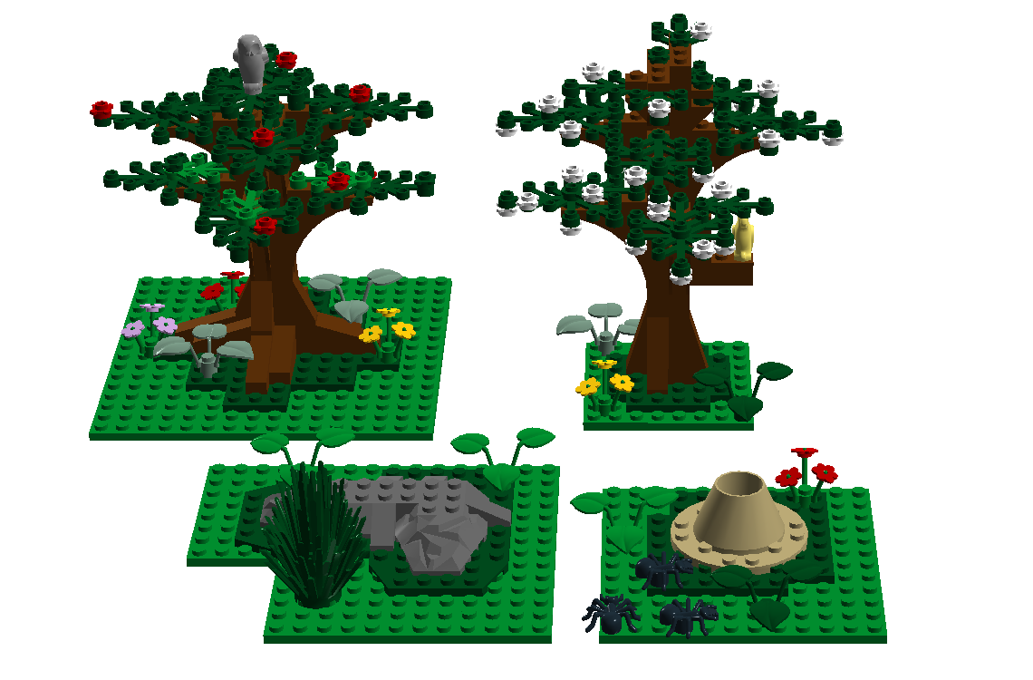 LEGO IDEAS - Lego Landscapes: Woodland Ideas