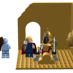 LEGO IDEAS - - THOR- Battle at the Asgardian Portal