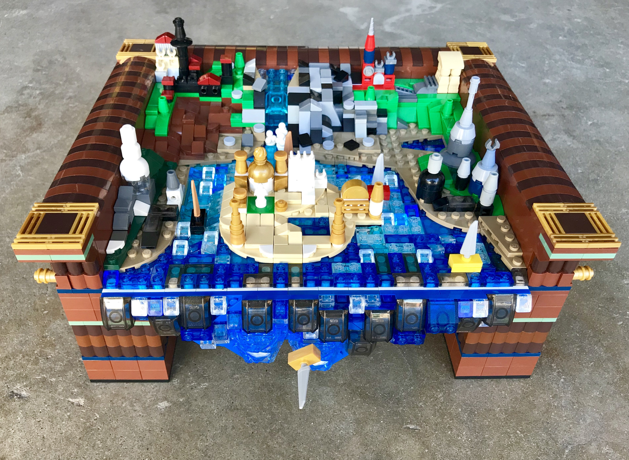 LEGO IDEAS - When The World Was Flat V2