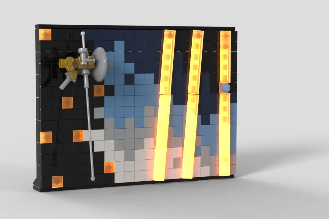 LEGO IDEAS - Voyager 1 - Pale Blue Dot