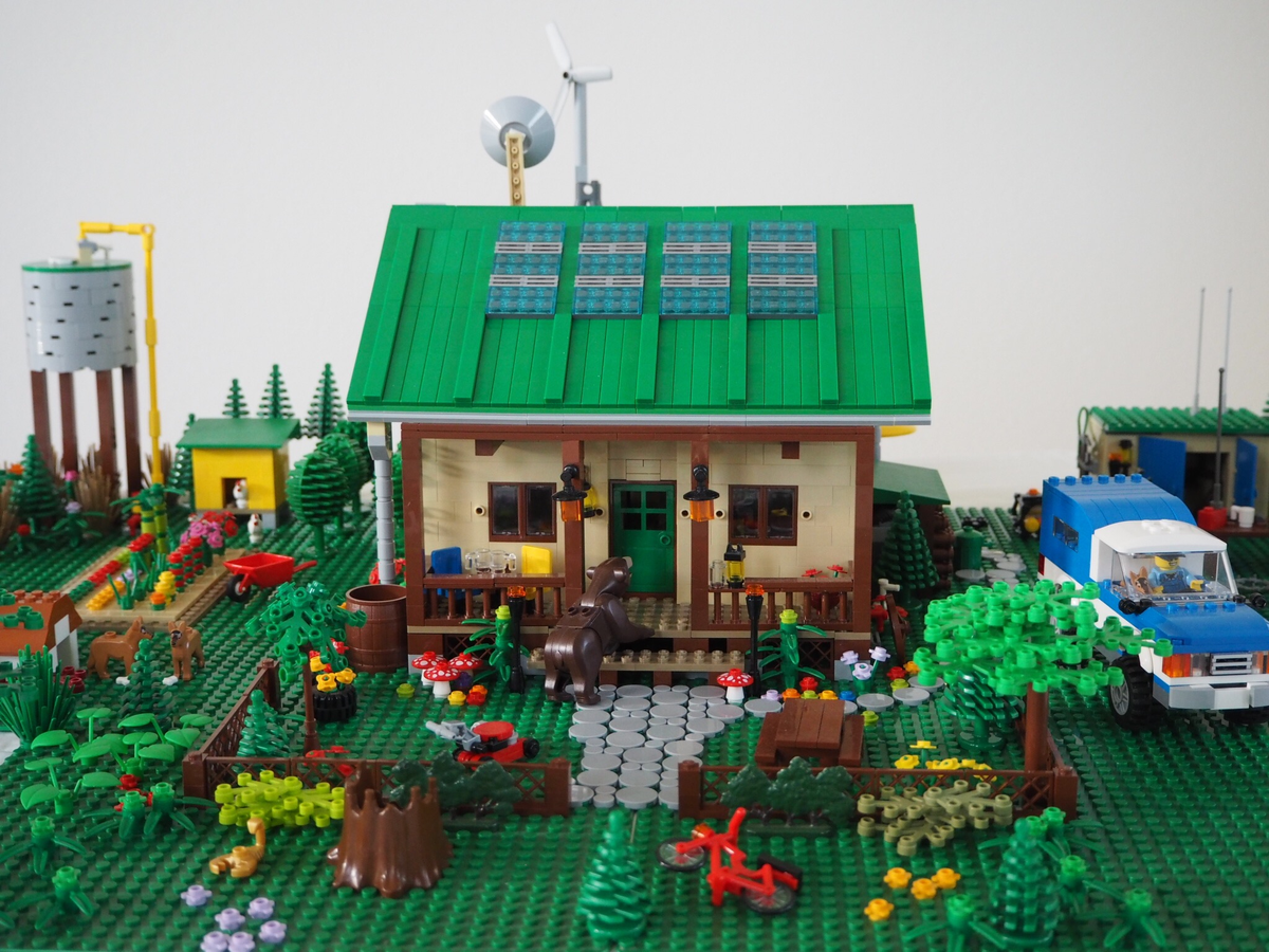 LEGO IDEAS - Off Grid Cabin
