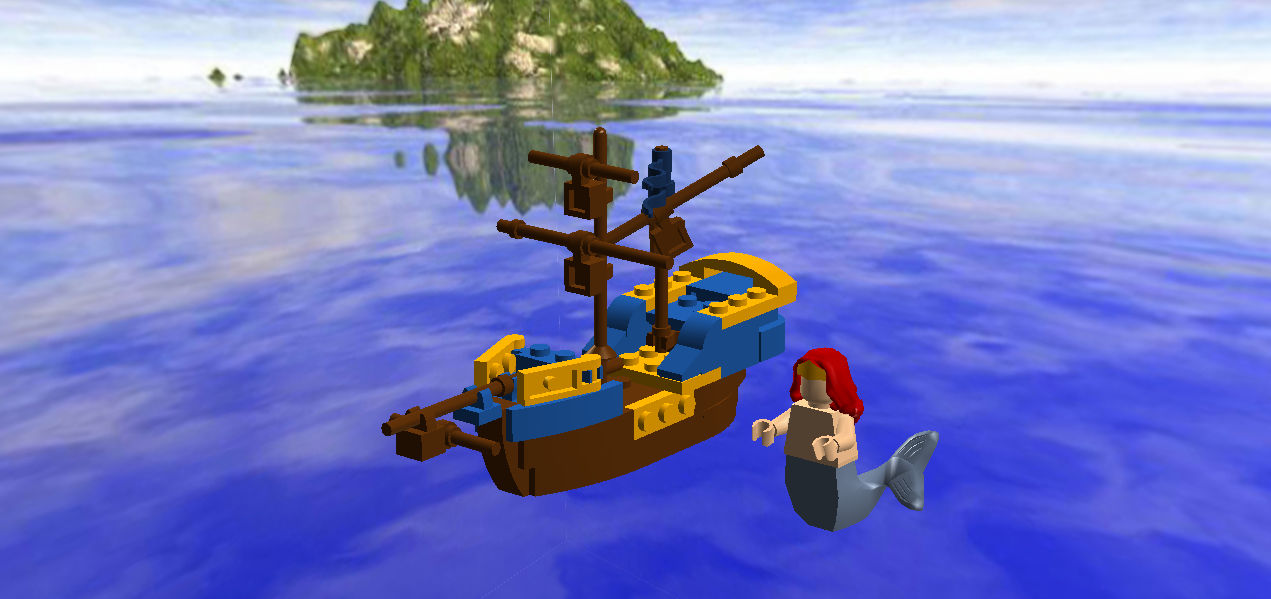 LEGO IDEAS - Mini gallion