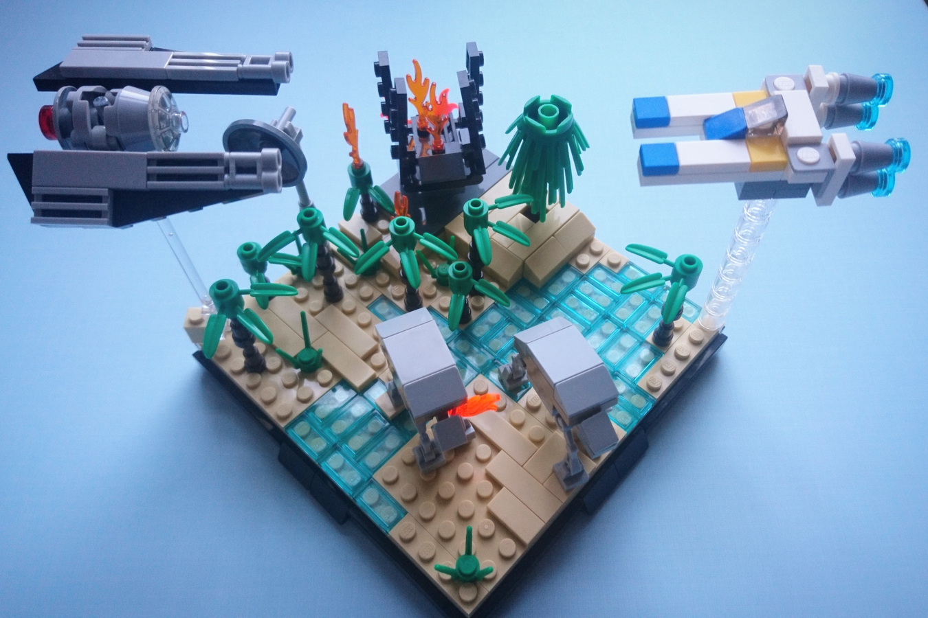 LEGO IDEAS - Rouge One Scarif - Micro Landscape