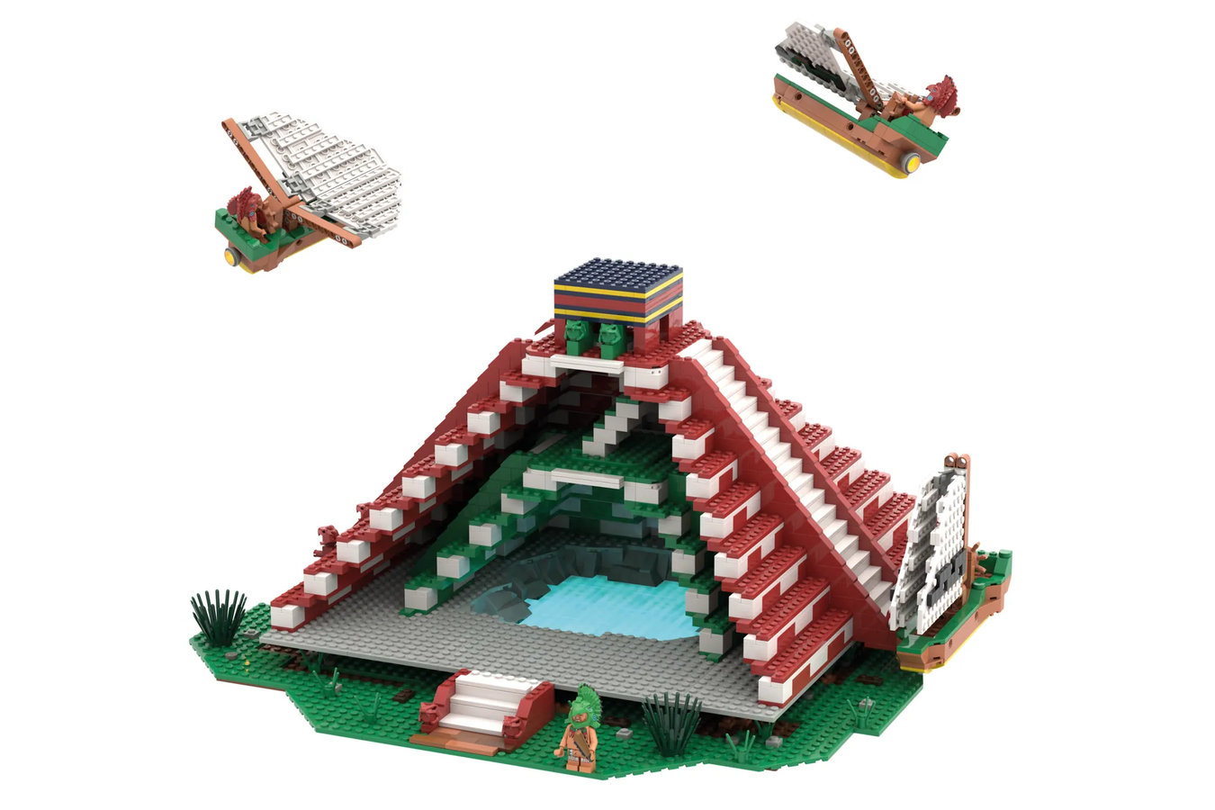LEGO IDEAS - The Floating Pyramid of the South