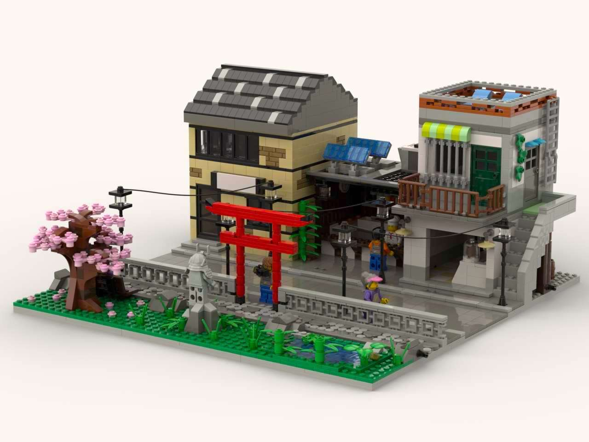LEGO IDEAS - Modular Japanese Street