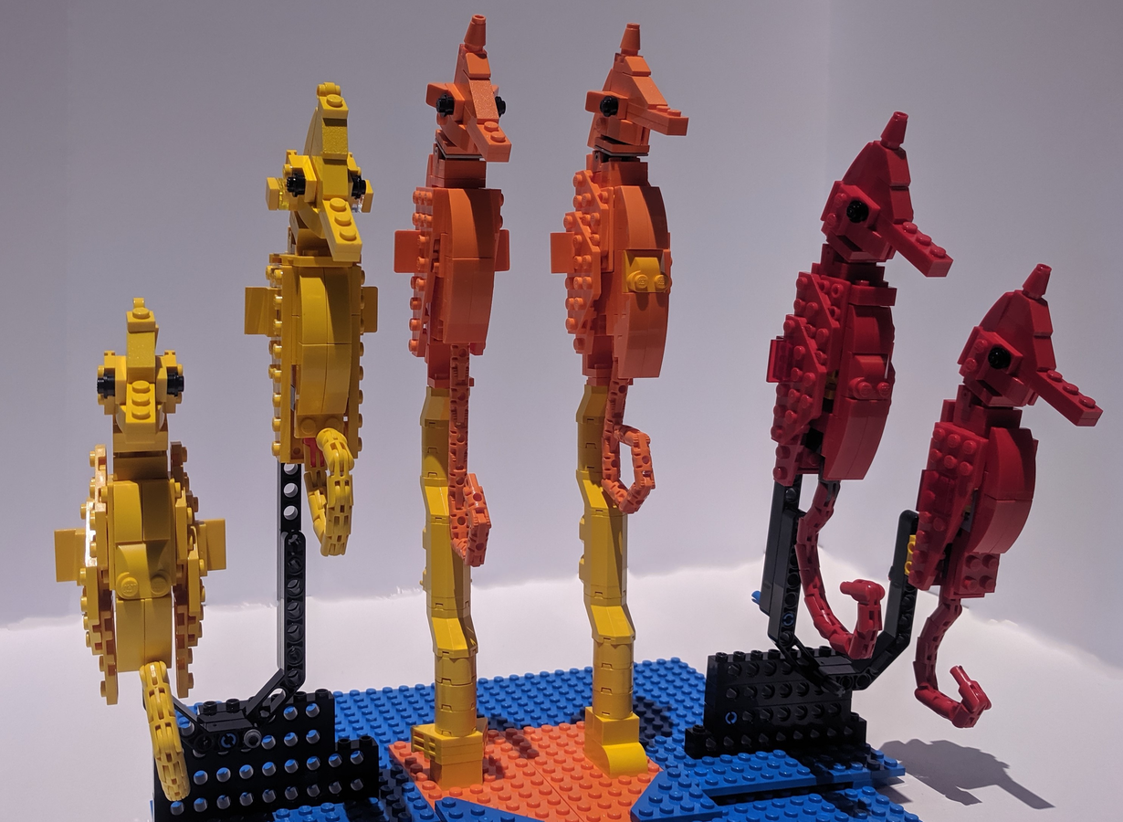 LEGO IDEAS - The Endangered Seahorse, An Aquarium Favorite