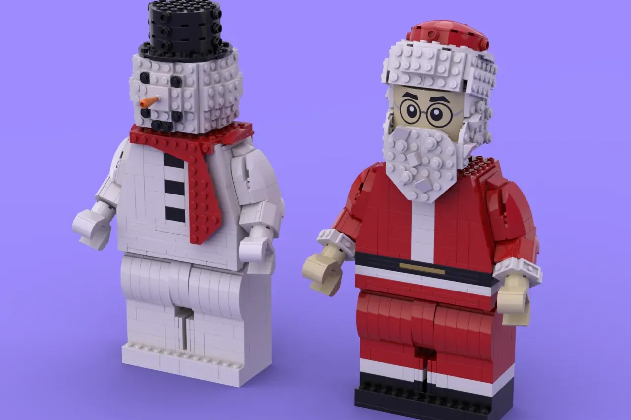 LEGO IDEAS - Big Santa and Snow Man