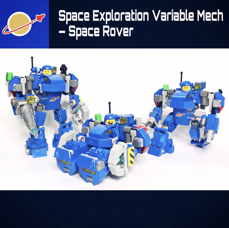 LEGO IDEAS - Space Exploration Variable Mech — Space Rover