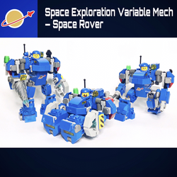 LEGO IDEAS - Space Exploration Variable Mech — Space Rover