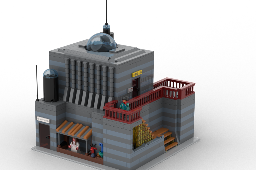 LEGO IDEAS - Alien Store and Lab