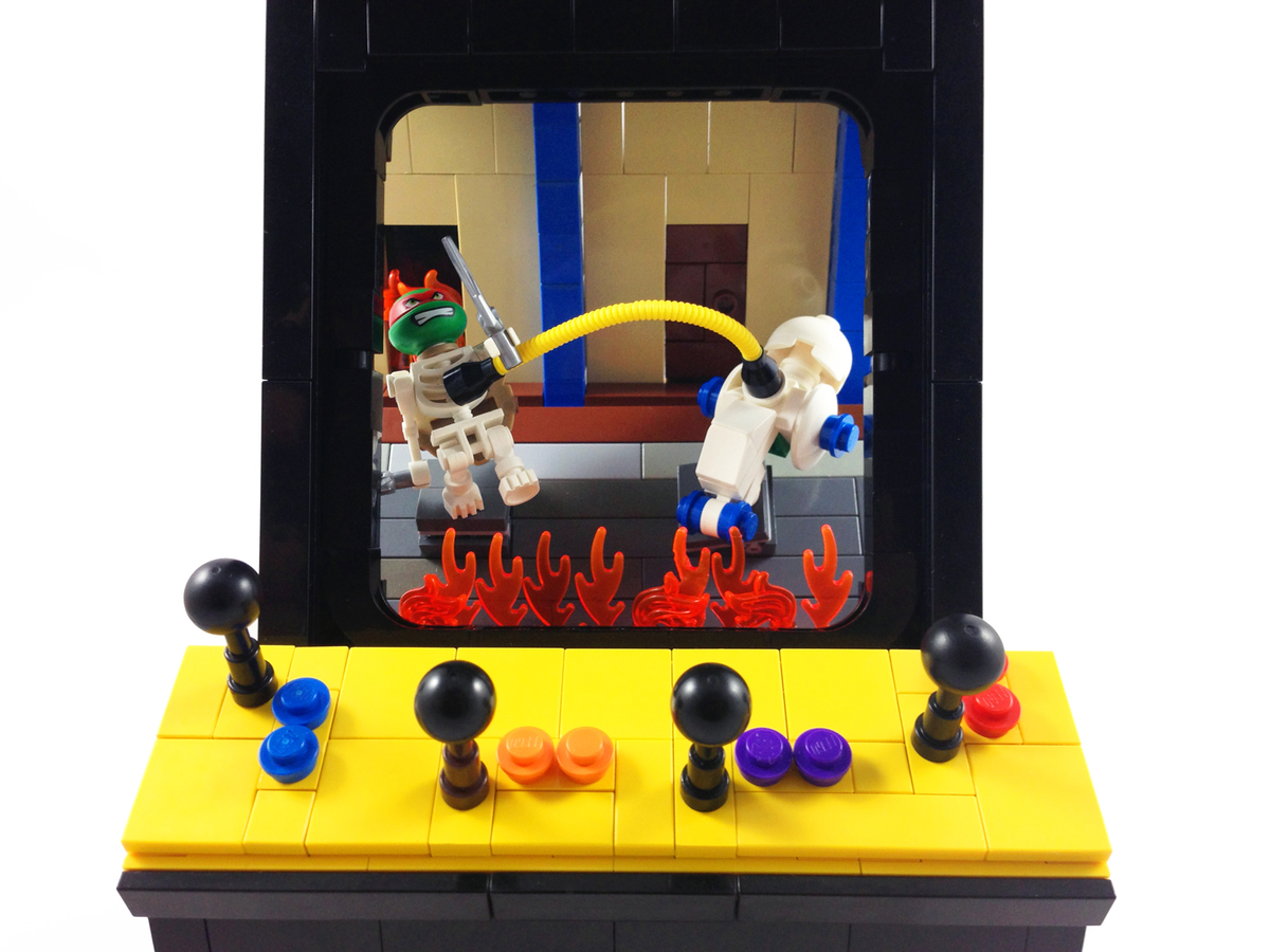 LEGO IDEAS - TMNT Arcade Game (Teenage Mutant Ninja Turtles)