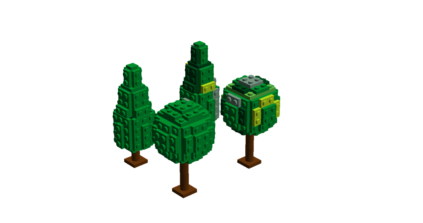 LEGO IDEAS - Lego town trees