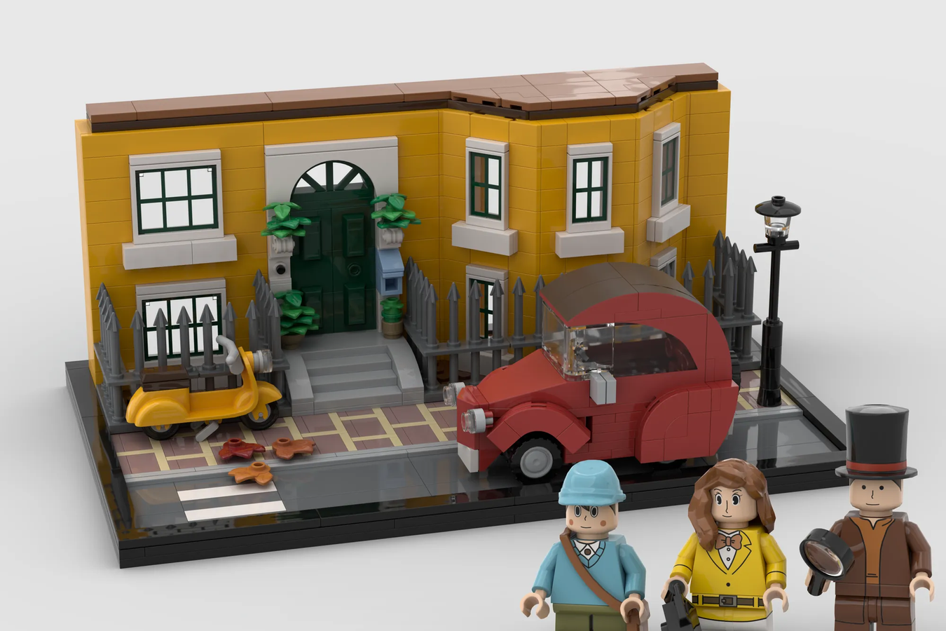LEGO IDEAS - Professor Layton's Home