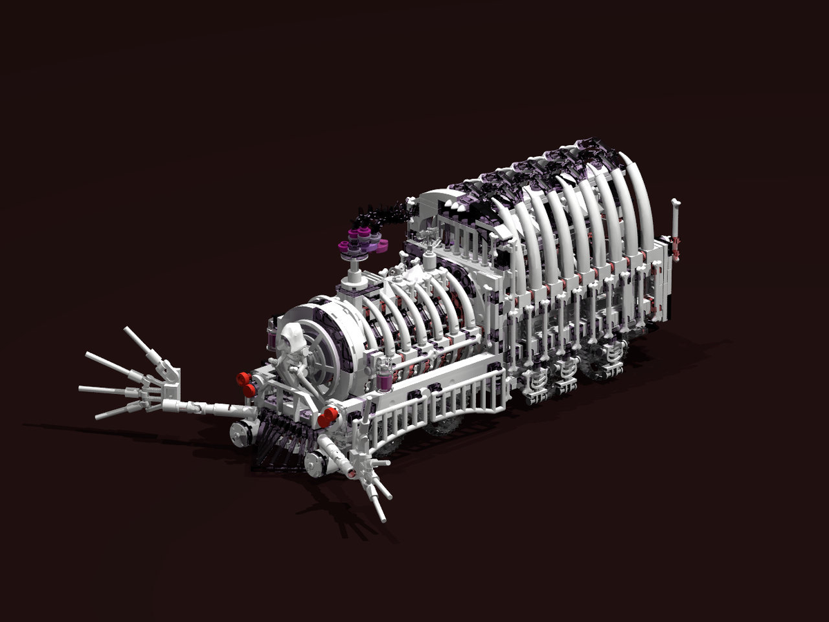 LEGO IDEAS - Bone Train