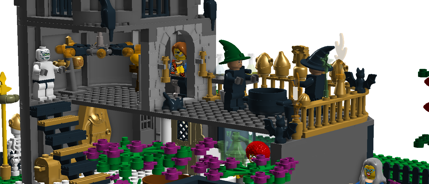 LEGO IDEAS - Halloween House Party