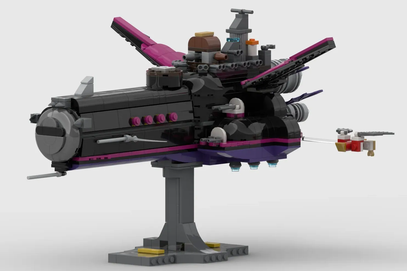 LEGO IDEAS - Kirby: Battleship Halberd Mini Display