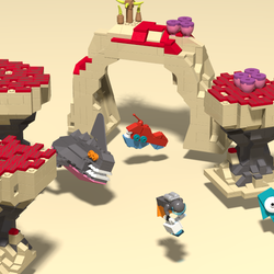 LEGO IDEAS - Grassy Plateaus Encounter