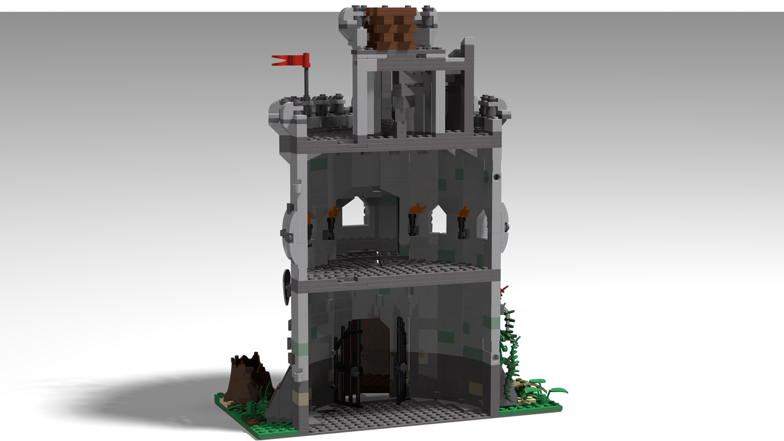 LEGO IDEAS - The Golden Lion WatchTower