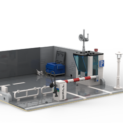 LEGO IDEAS - - Parking Lot For Your Modular Town