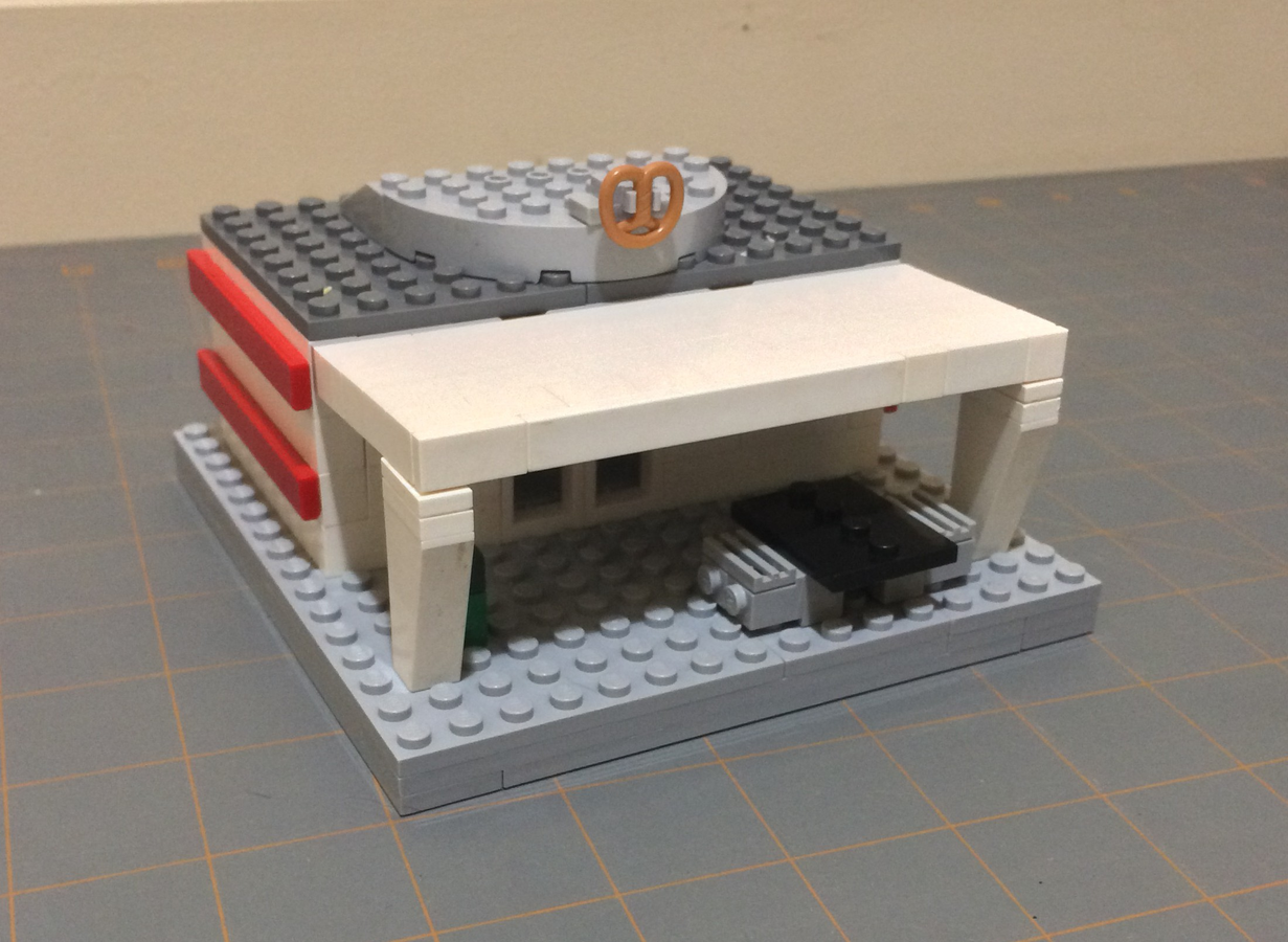 Mini Lego Restaurant Mini City Le Cafe Parisian Restaurant