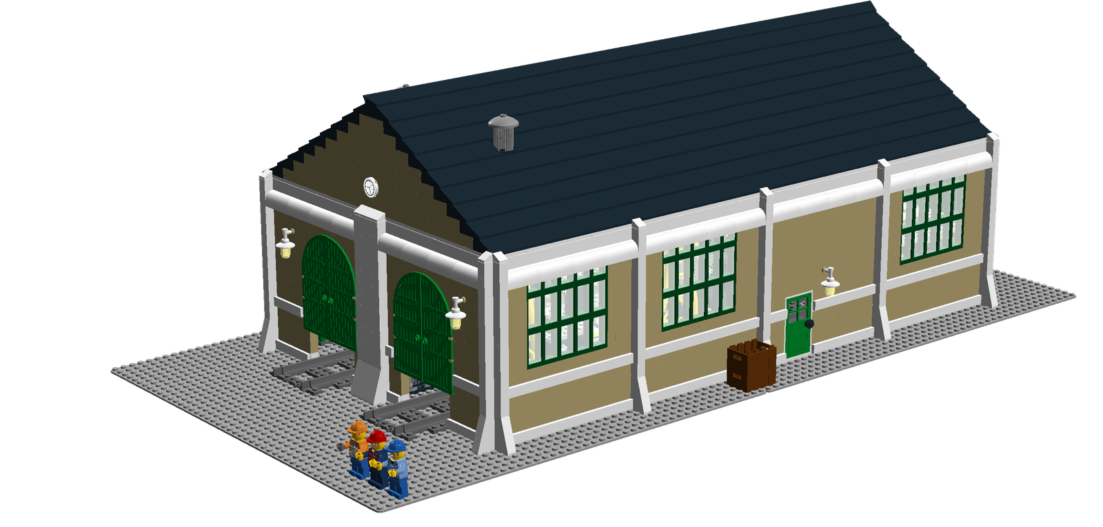 LEGO IDEAS - Train Shed